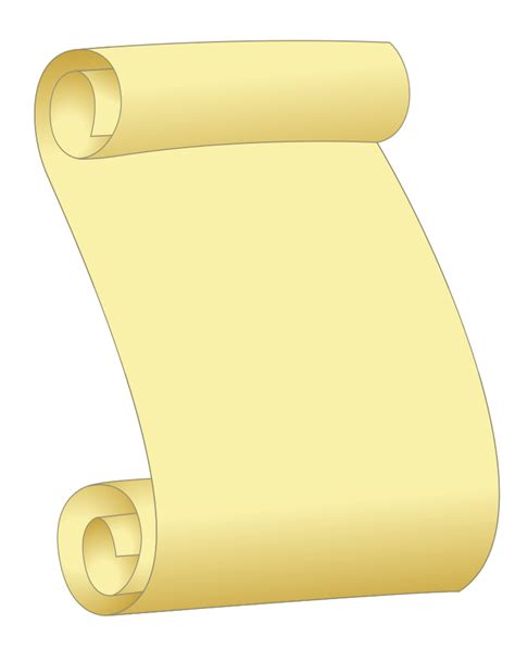 Blank Scroll Paper Wooden Scroll Paper Png Images And Psds For Download