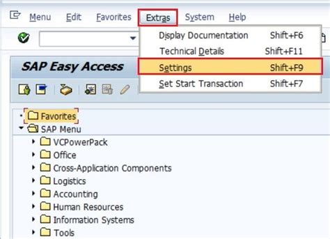 How To Display Transaction Codes In Sap Menu Pure Procurement