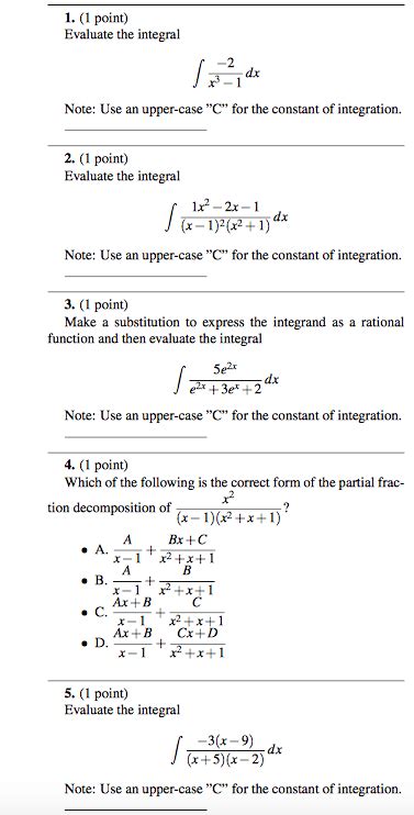 Solved Point Evaluate The Integral Note Use An Chegg
