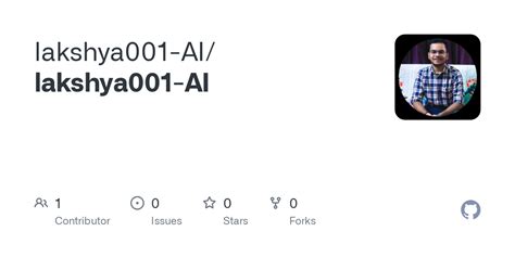 Github Lakshya001 Ailakshya001 Ai