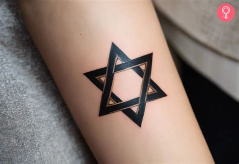 Exploring Symbolic Star Of David Tattoos Designs Meanings And Artistic Variations
