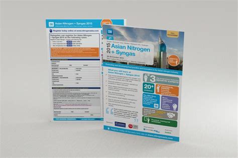 Asian Nitrogen Syngas 2015 A4 6pp Roll Fold Brochure