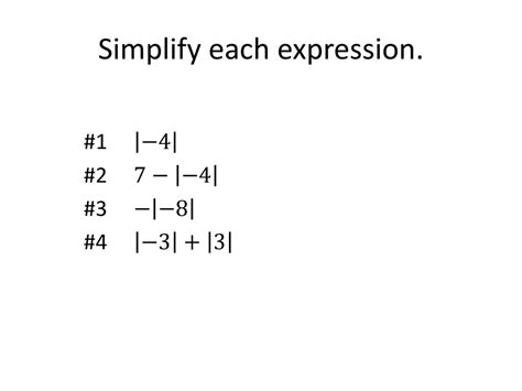 Section 14 Integers And Absolute Value Ppt Download
