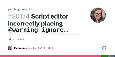 Script Editor Incorrectly Placing `warningignore` When Clicikng ` Ignore ` Link On Multi Line