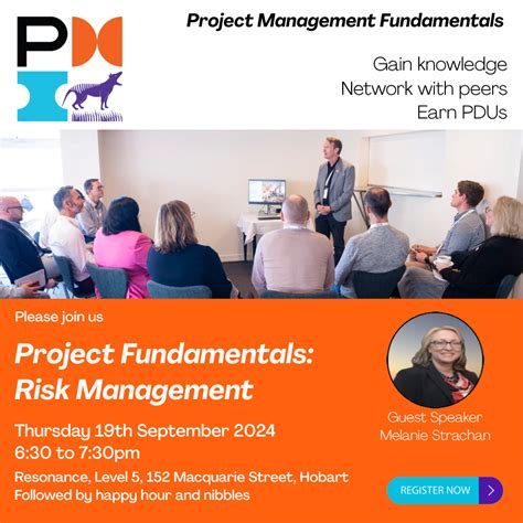 Project Management Fundamentals Risk Management Pmi Tasmania
