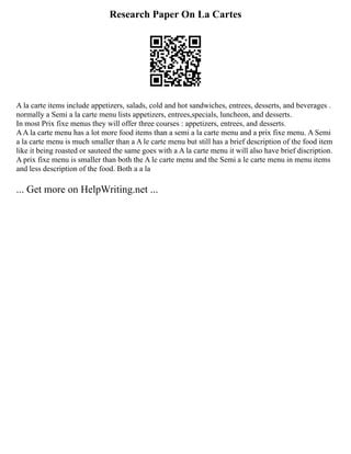 Cause And Effect Paragraph Examples For Co PDF