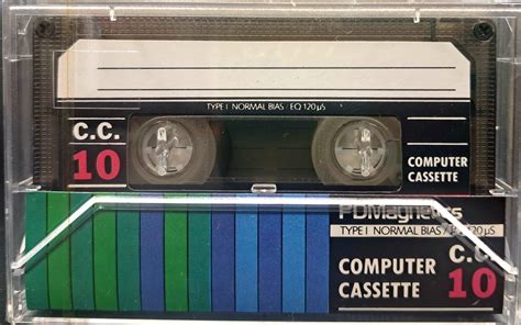 Pdmagnetics Computer Cassette 10 1983 Tapekiosk
