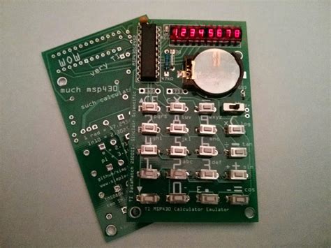 Ti Msp430 Emulating Calculator