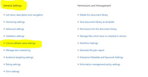 Sharepoint Location Based Metadata Defaults In Sharepoint Document Library