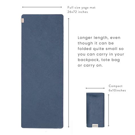 Portable Yoga Mat For Travel And Daily Use Mikkoa
