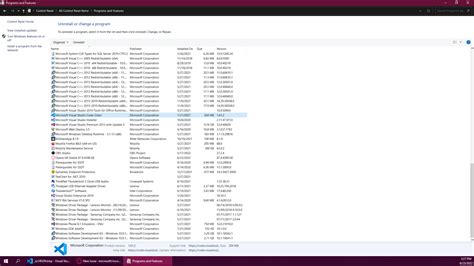 Cannot Uninstall Vs Code · Issue 153022 · Microsoftvscode · Github