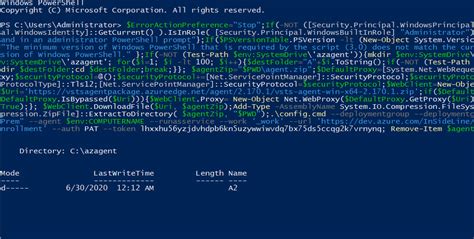 Azure Devops Azuredevops Deployment Group Wont Run On Windows Server 2019 Stack Overflow