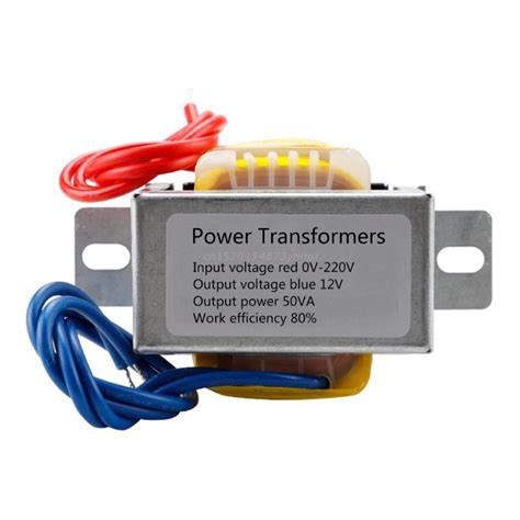 Q81C Ei Type Transformer 220V To 12V Plain Meter C Vicedeal