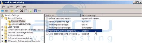 How To Set Password Policy In Windows Server 2008 Accuwebhosting