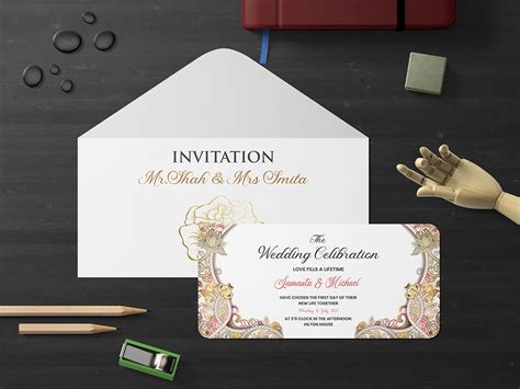 Invitation Envelope Design On Behance