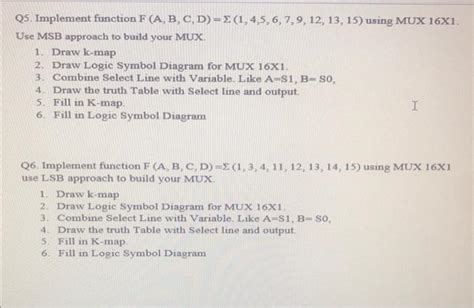Solved Q5 Implement Function