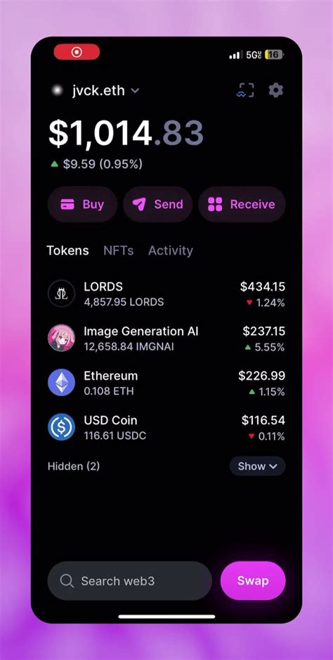 uniswap labs 🦄 on twitter 📣 new wallet feature 📣 search nft