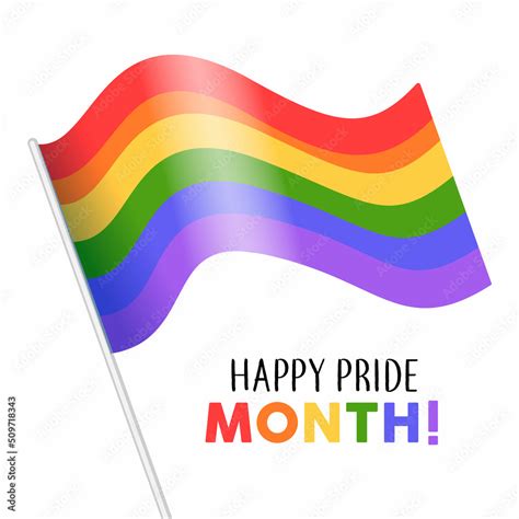 Vectorial Illustration For Lgbt Pride Month Gay Lesbian Transgender