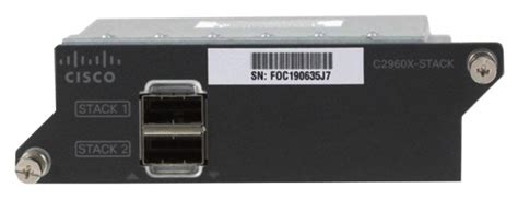 C X STACK CISCO CATALYST X FLEXSTACK PLUS STACKING MODULE Mirror Technologies