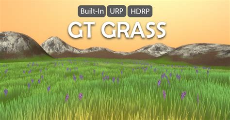 gt grass vfx 着色器 unity asset store