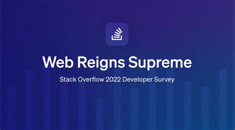 Ionic On Linkedin Stack Overflow 2022 Developer Survey Ionic Article