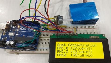 Interfacing PMS5003 PM2 5 Air Quality Sensor With Arduino Air Quality