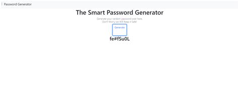 Generate Password · Issue 146 · Codemisticweb Development · Github