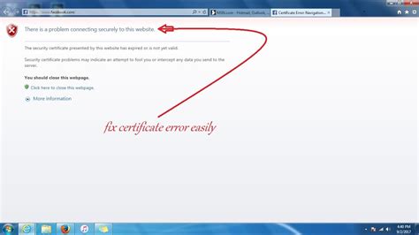 How To Disable Security Certificate Warning In Outlook 2019 At Jenenge Blog