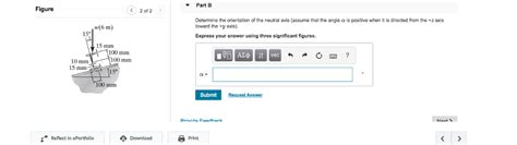 Solved The Applied Distributed Loading Of W 4 Knm Figure