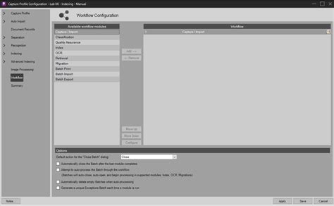 Capture Profile Workflow Psigen Support Portal