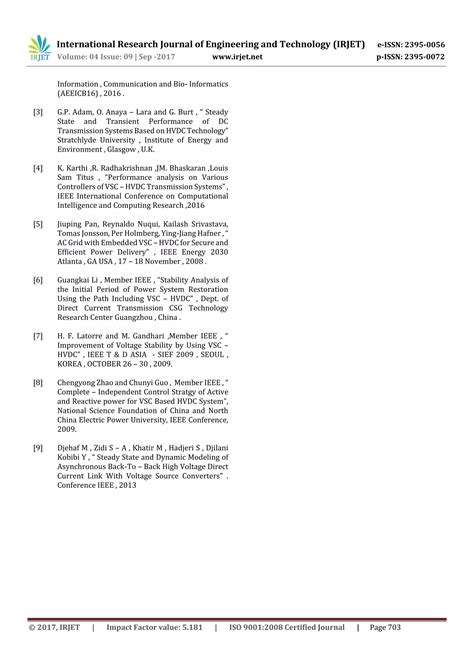 Steady State Fault Analysis Of Vsc Hvdc Transmission System Pdf