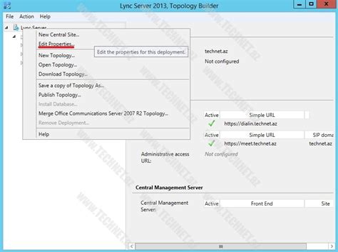 Lync Server 2013 3 Publishtopology Technetaz