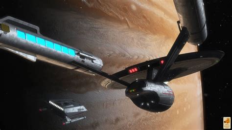 Leaving Jupiter By Thefirstfleet On Deviantart In 2022 Star Trek Star Trek Starships Star