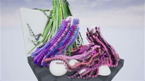 Unreal Engine Strings Of Particles Youtube