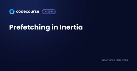 Prefetching In Inertia Laravel News