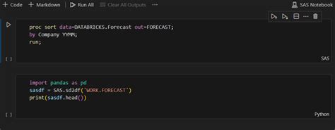 Maximize Coding And Data Freedom With Sas Python And Databricks Sas