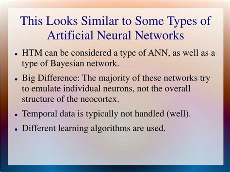 Ppt Hierarchical Temporal Memory As A Means For Image Recognition