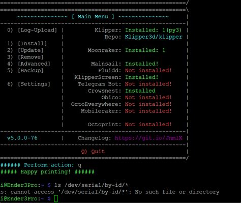 After Flashing No Mcu Found General Discussion Klipper