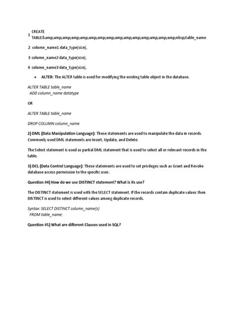 Interview Sql Pdf Relational Database Database Transaction