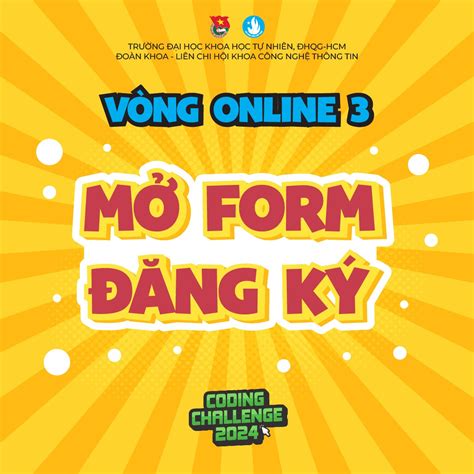 🍀 ĐĂng kÝ vÒng online 3 🍀 chấm cuộc thi coding challenge