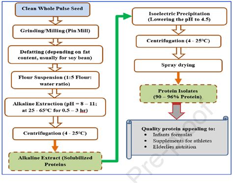 Production Of Protein Isolates Using Alkaline Extraction Followed By