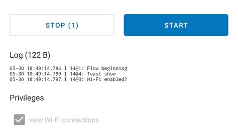 app cannot check wifi for some reason r automateuser