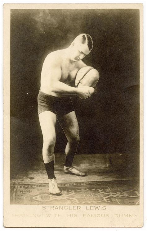 Lot Vintage Original Postcard Wrestling Ed Strangler Lewis