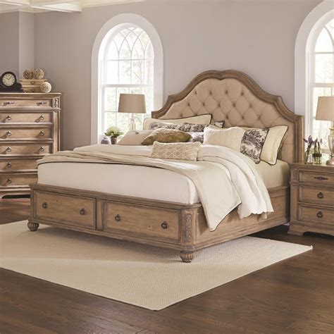Upholstered Storage Bed