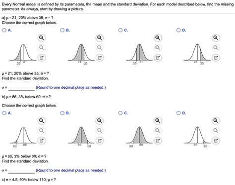 solved every normal model is defined by its parameters the