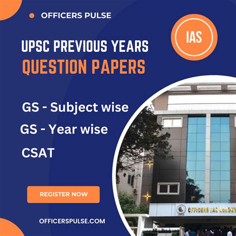 Upsc Question Papers Building Blocks For Exam Success By Officerspulse Medium