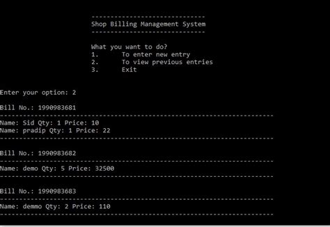 Shop Billing System Project In C C With Source Code And Report Download Kashipara