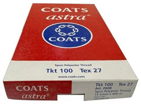 Coats Astra Tex 27 Spun Polyester Thread For Textile Industry