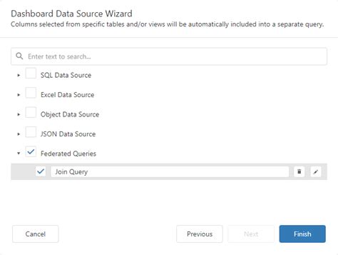 Query Builder For The Web Dashboard Business Intelligence Dashboard