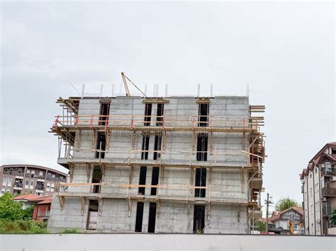 Concrete Structure Under Construction Urban Development Civil Engineering And Residential